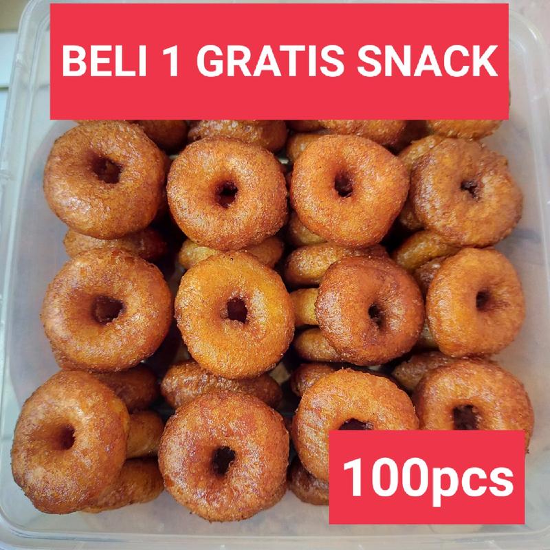 KUE CINCIN GULA MERAH 100pcs kue ali agrem mini kue tradisional - Shop ...