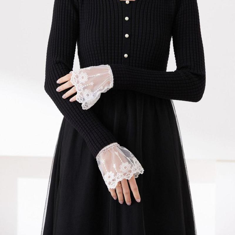False Wrist Cuffs Versatile Clothing Decoration Fashionable False ...