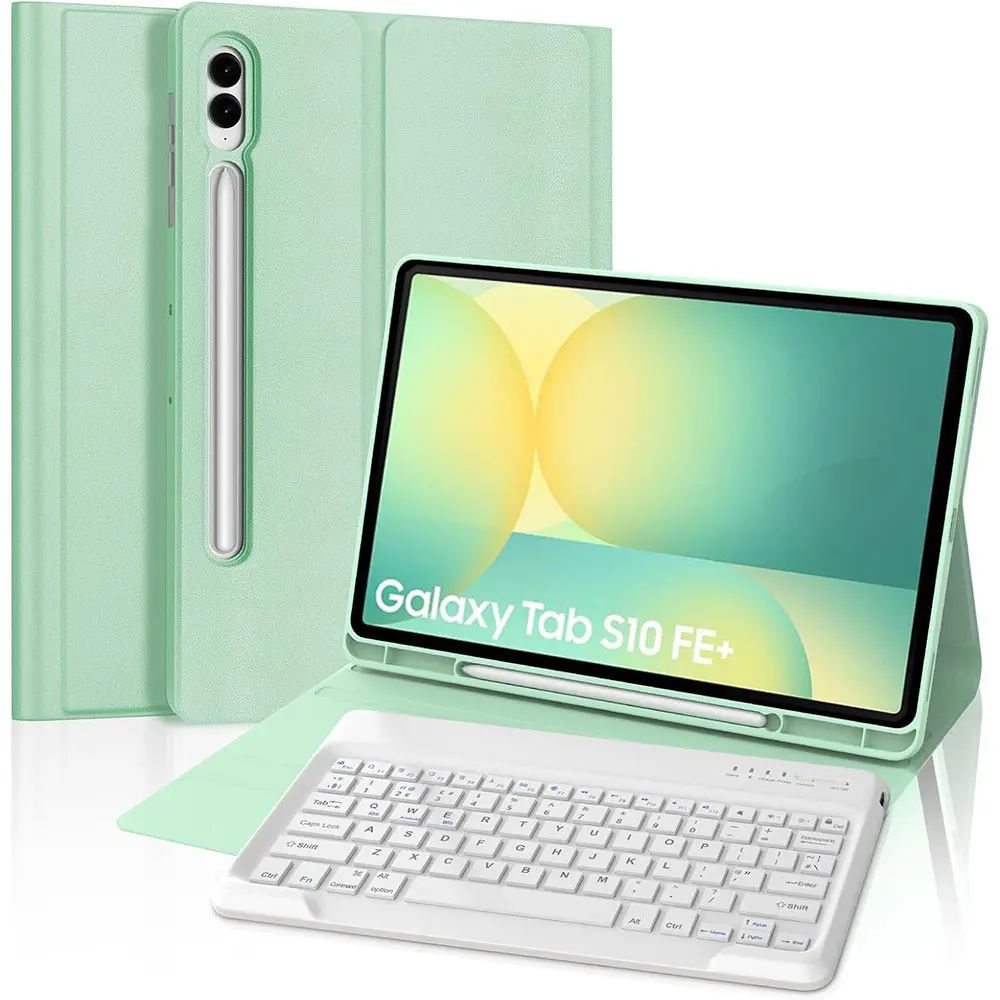 for Samsung Galaxy S10 Fe Plus 13.1 Keyboard Case, US QWERTY Layout ...