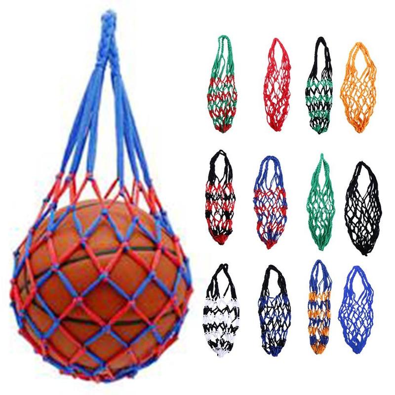 Portable Ball Net Bag Accessories Sporting Goods Basketball Cover Mesh ...