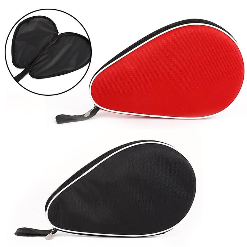 Portable Table Tennis Rackets Bag Gourd Type Paddles Case Dustproof ...
