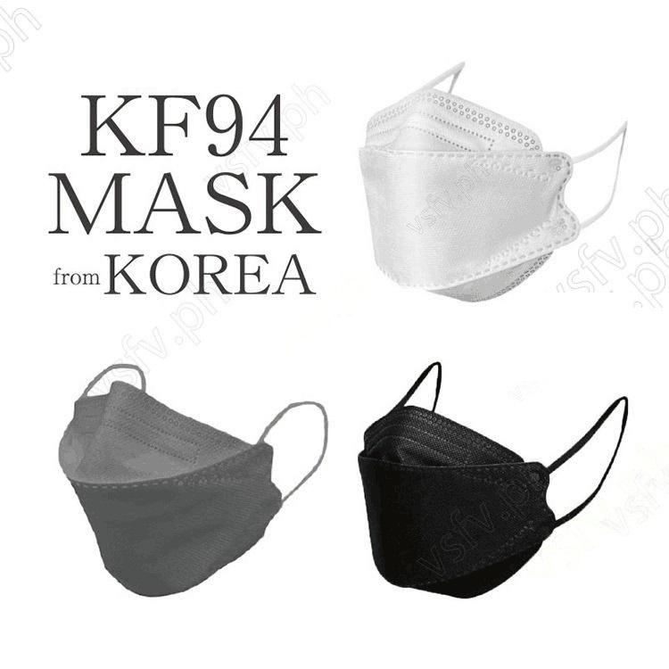 KF94 Korean10 Pcs Face Mask Non-woven Protection Filter 3D Anti ...