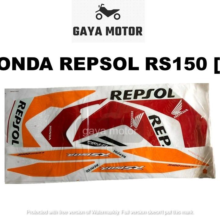 Honda Repsol RS150 (3) Body Sticker - TikTok Shop Malaysia