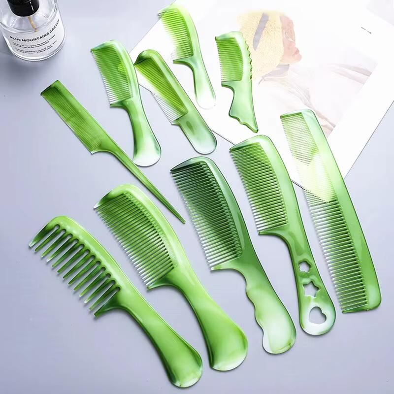 10pcs/set Bull Tendon Combs Hairdressing Comb Set Styling Tools ...
