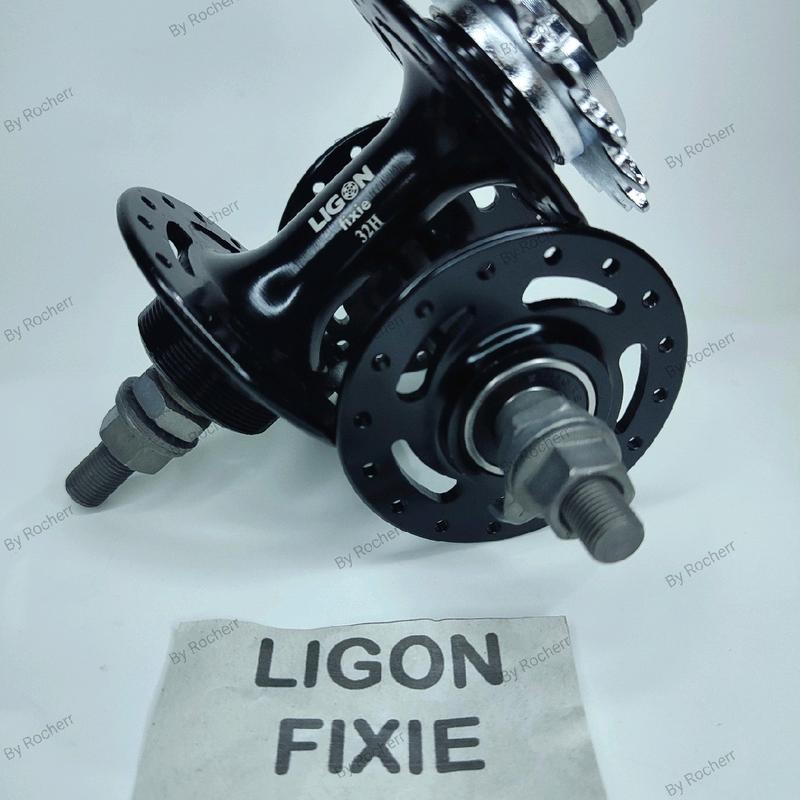 Fixie hub 32 holes alloy sealed bearing,ligon brand ₱670 pair(front ...