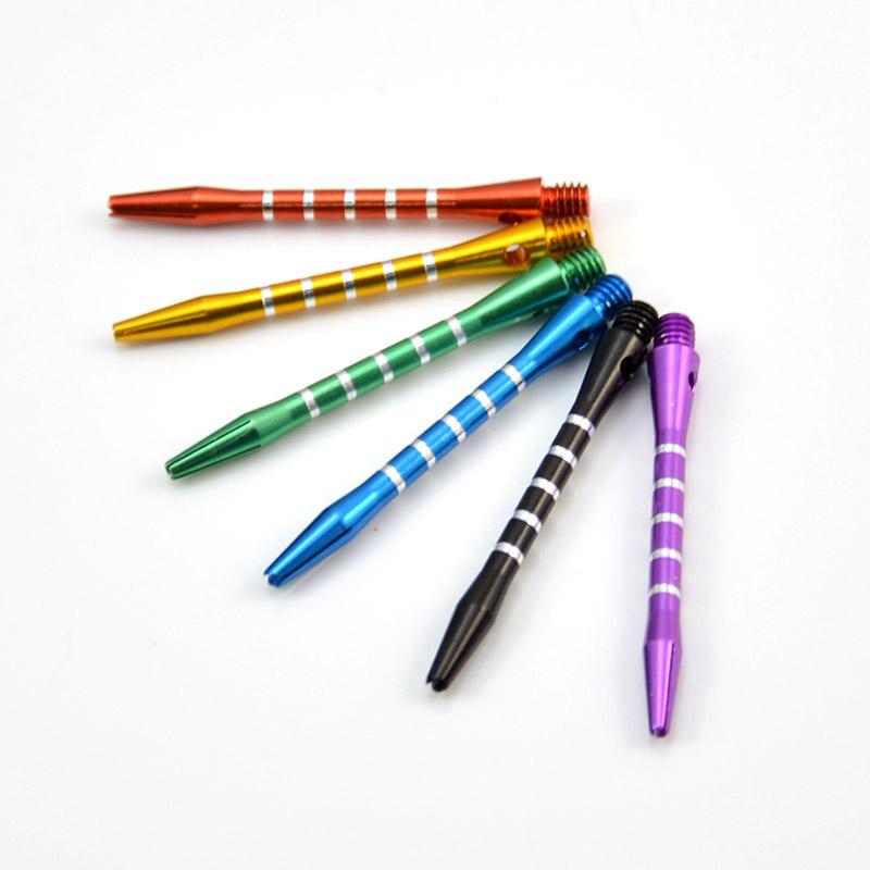 6pcs Aluminum Alloy Darts Shafts Harrows Dart Stems Professional Dart ...