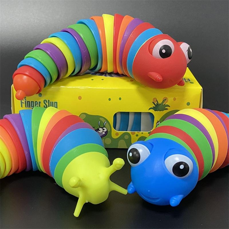 18.5cm Flexible Fingertip Snail Sensory Toy Adult Antistress - TikTok ...