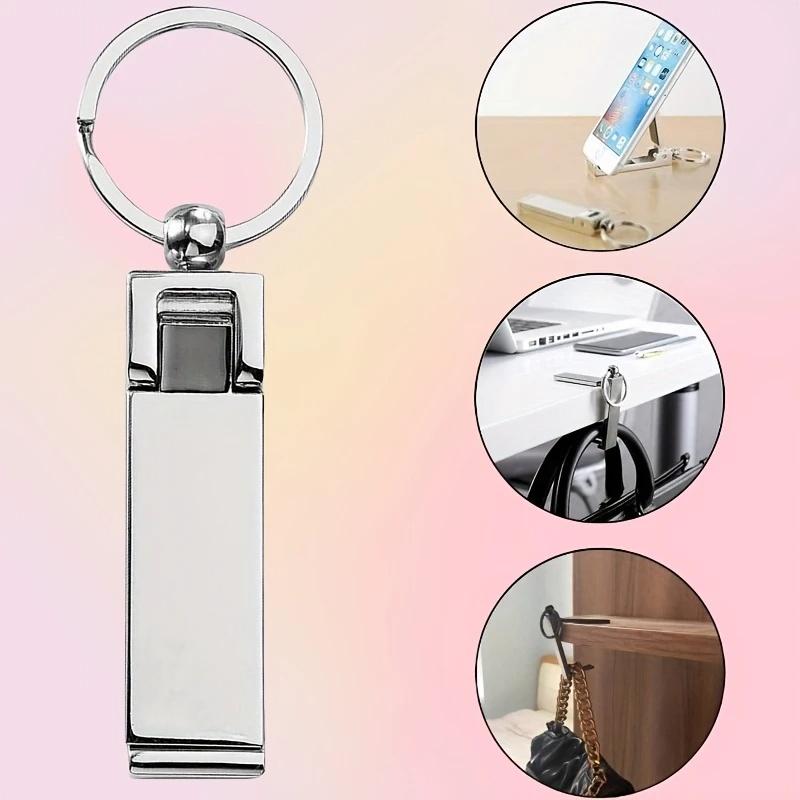 MB 1PC Foldable Handbag Hook Purse Hanger, Multifunctional Desktop ...