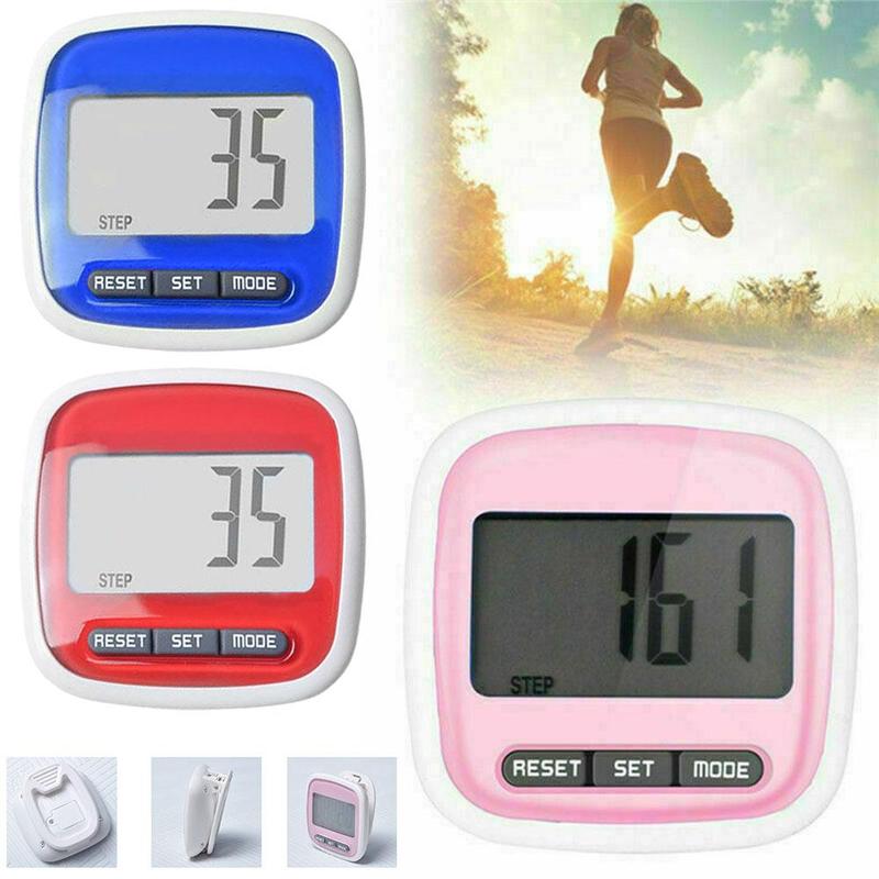 Portable Mini Digital LCD Pedometer Sports Walking Step Mete - TikTok ...