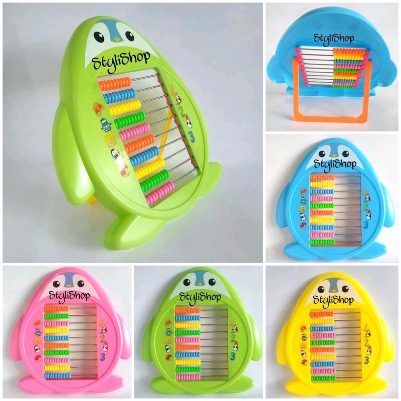 Simpoa (Model Pinguin) / Sempoa aritmatika/ sipoa / alat hitung/ sempoa ...