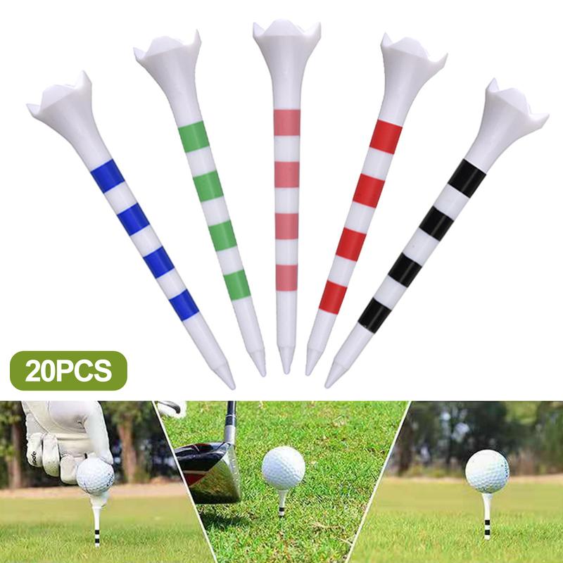 20Pcs Golf Tees High Stability Low Friction Unbreakable Simple - TikTok ...