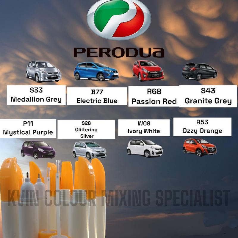 [PERODUA MYVI] CAR TOUCH UP PAINT PEN 2 IN 1 ALL COLORS - TikTok Shop ...