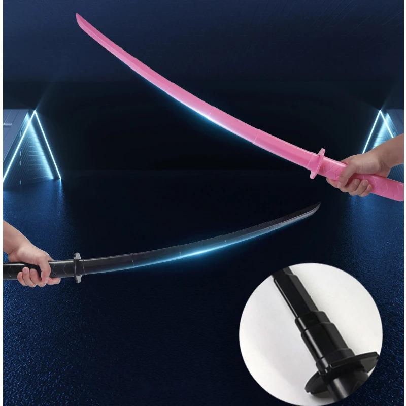 3D Gravity Knife Samurai Sword Stretchable Cos Pressure-Reducing ...