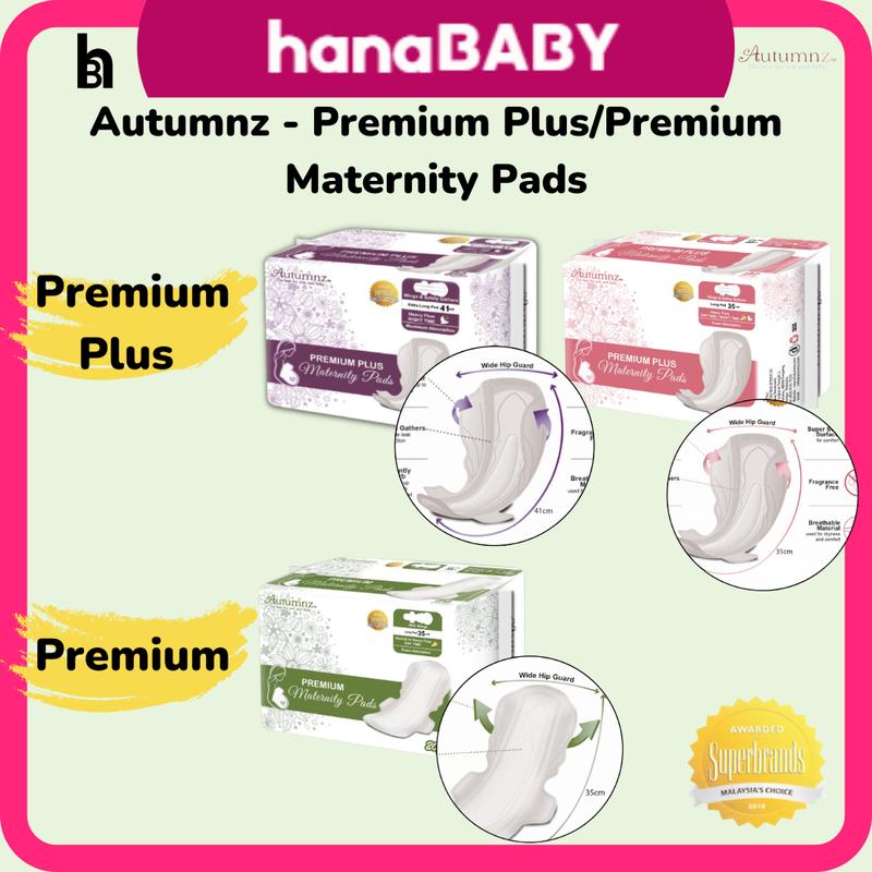 Autumnz *Premium Plus/Premium* Maternity Pads Tuala Wanita Bersalin ...