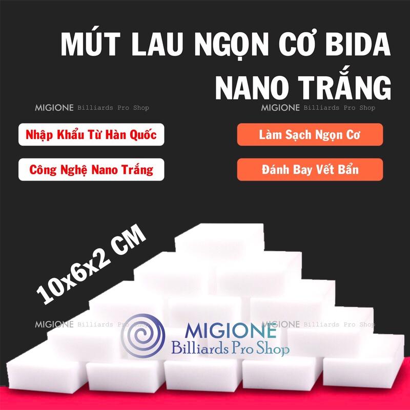 Mút Lau Cơ Bida Hàn Quốc - Nano Trắng - TikTok Shop Vietnam
