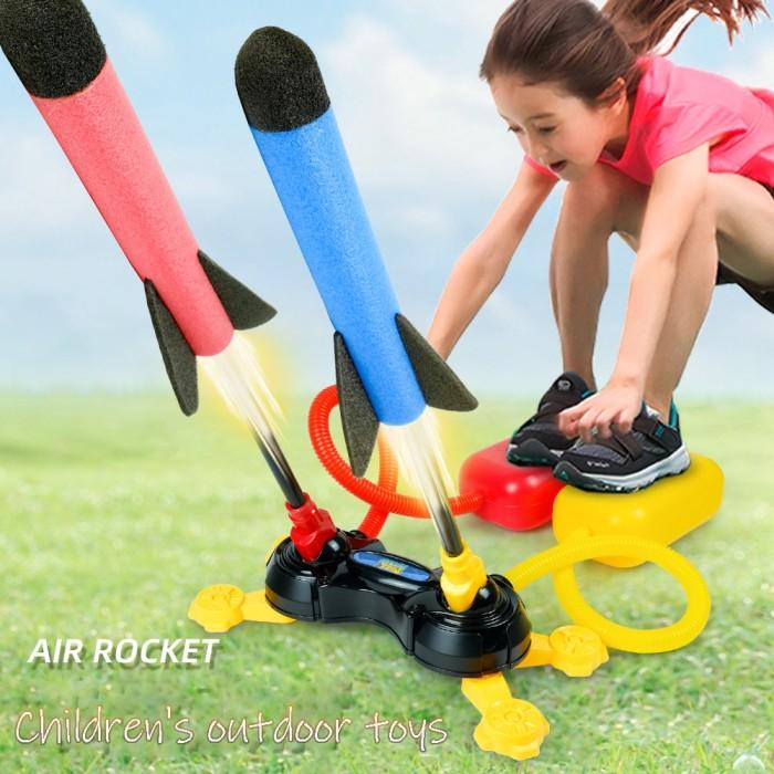 COD Mainan Edukasi Anak Pedal Rocket / Peluncur Roket Terbang - Shop ...