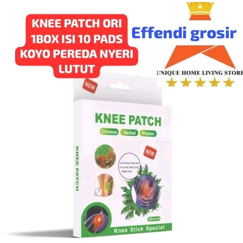 1BOX ISI 10pcs, KNEE PATCH KINOKI GOLD KOYO KOYOK PLASTER PEREDA - Shop ...