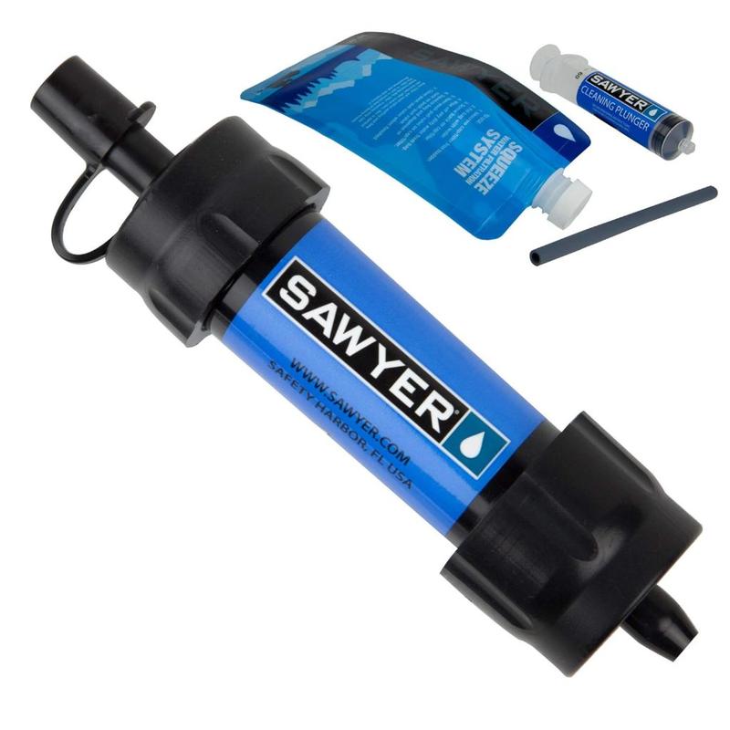 SAWYER MINI Water Filter - Pouch Hiking Travelling Camping Scouting ...