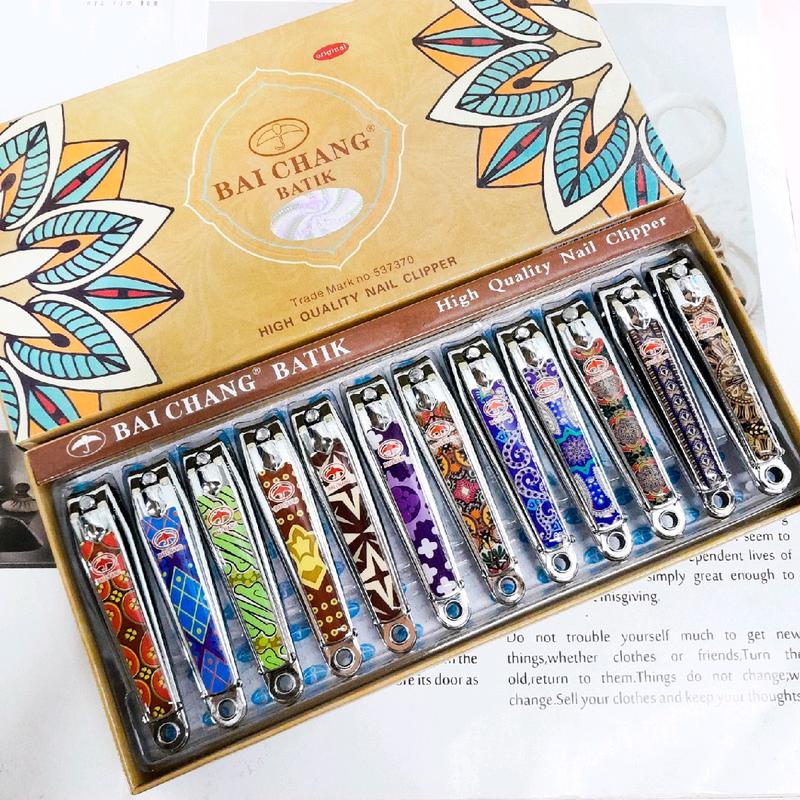 Gunting Kuku Ori Bai Chang Motif Batik Cantik 1Pcs - Shop | Tokopedia