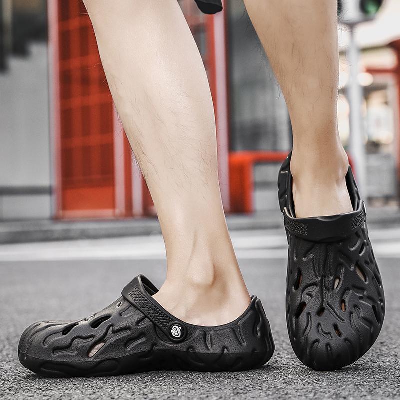 high quality cheap Men Clogs shoes plus size 48 49 male waterproof ...