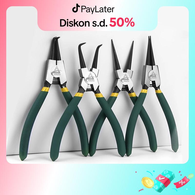 Tang Kombinasi 4 in 1 Set Multifungsi Tang Circlip Internal - Shop ...