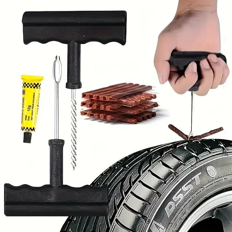 30PCS Car General Purpose Tire Repair Tool Kits for Trucks Bikes ...
