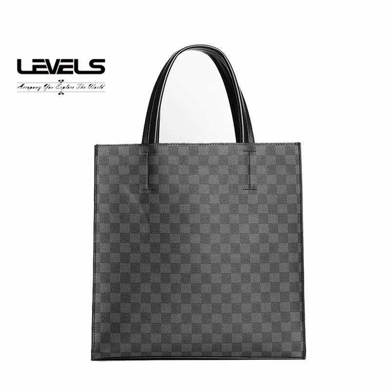 LEVELS K1040 Fashion Plaid Hand Bag Business Briefcase Sling - TikTok ...