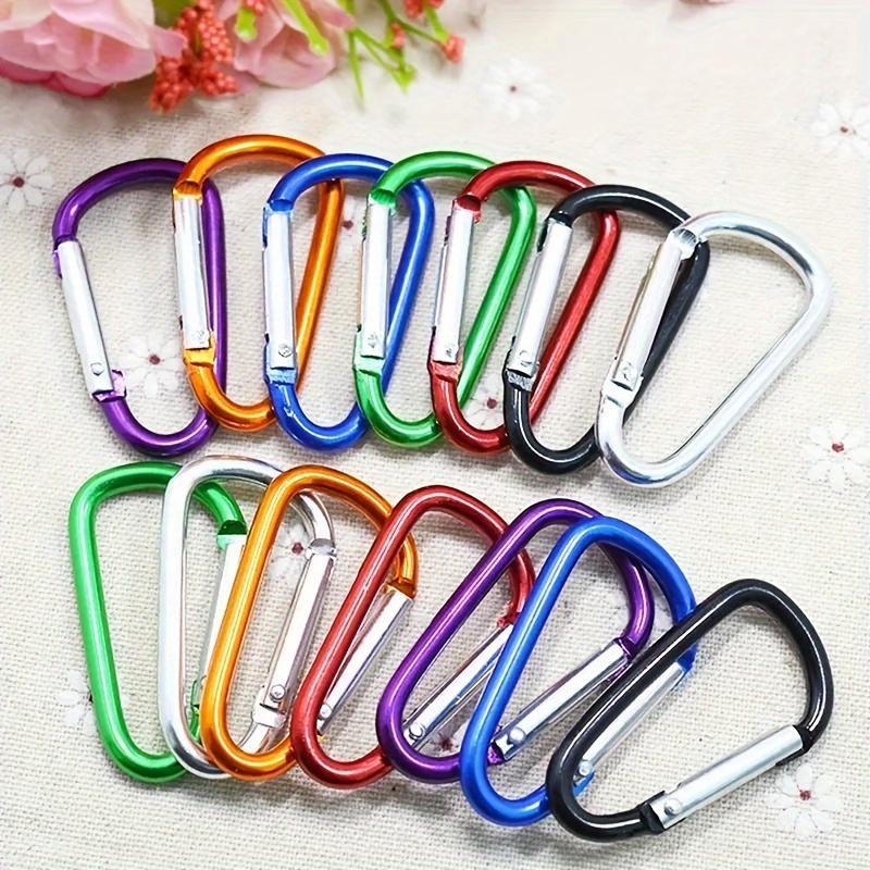 Carabiner aluminum alloy D-type hook, outdoor climbing safety safety ...