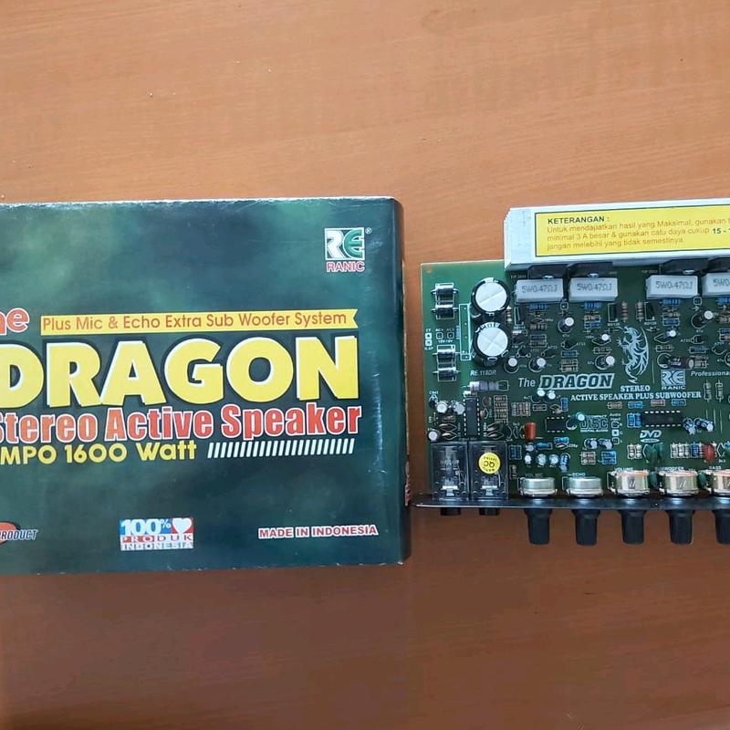 kit aktif speaker dragon mic echo subwoofer - Shop | Tokopedia