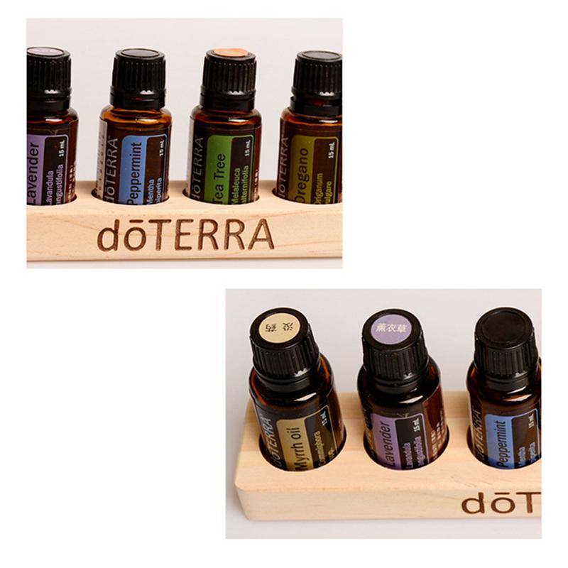 [HOU]New 6 Holes Essential Oil Wooden Display Stand Essentia - TikTok ...