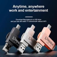 Promo 2TB/Kingston Flashdisk 4 in 1 type c 1TB 3.0 usb High Speed 2TB ...