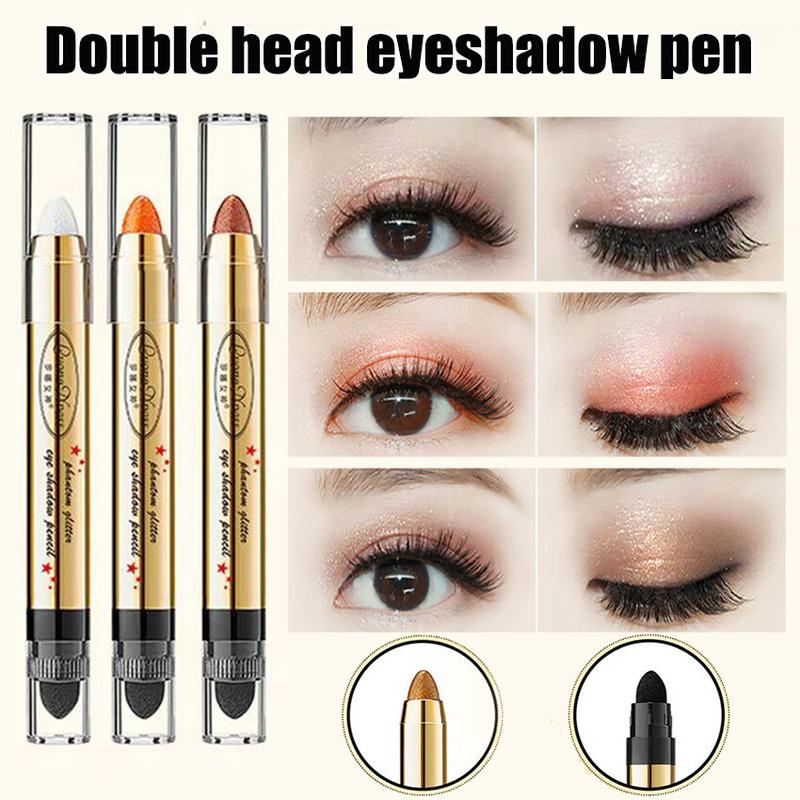 Eye Shadow Pen High Gloss Pearlescent Double Head Eye Shadow - TikTok ...