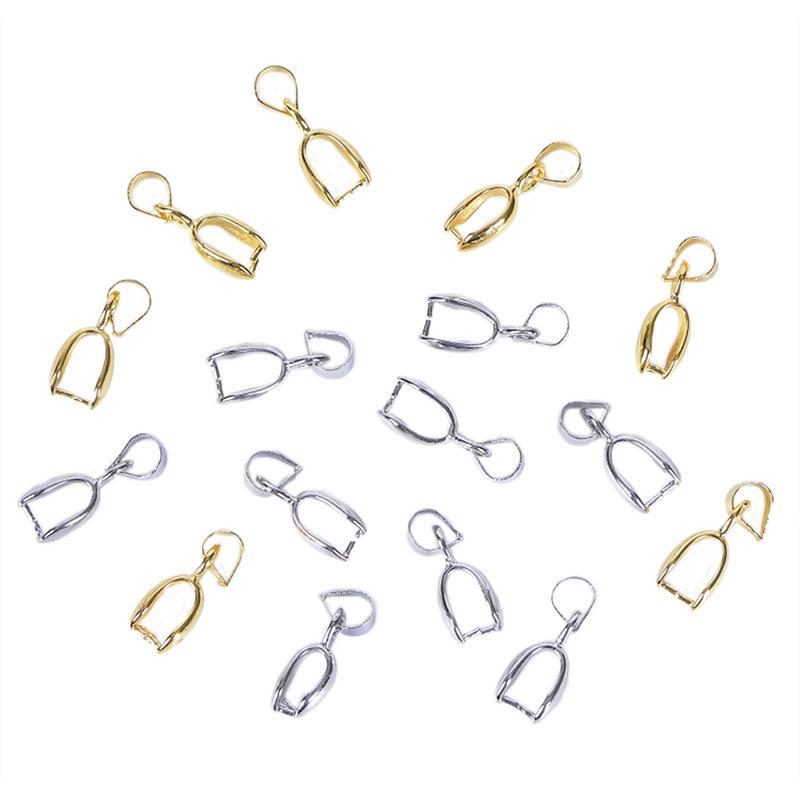 12Pcs/lot Pendants Clasps Clips Bails Connectors Charm Beads - TikTok ...