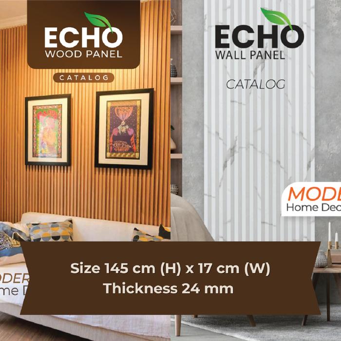 Jual Echo Wood Panel - Tipe A / Tinggi 145 cm / Echo Wall Panel PVC ...
