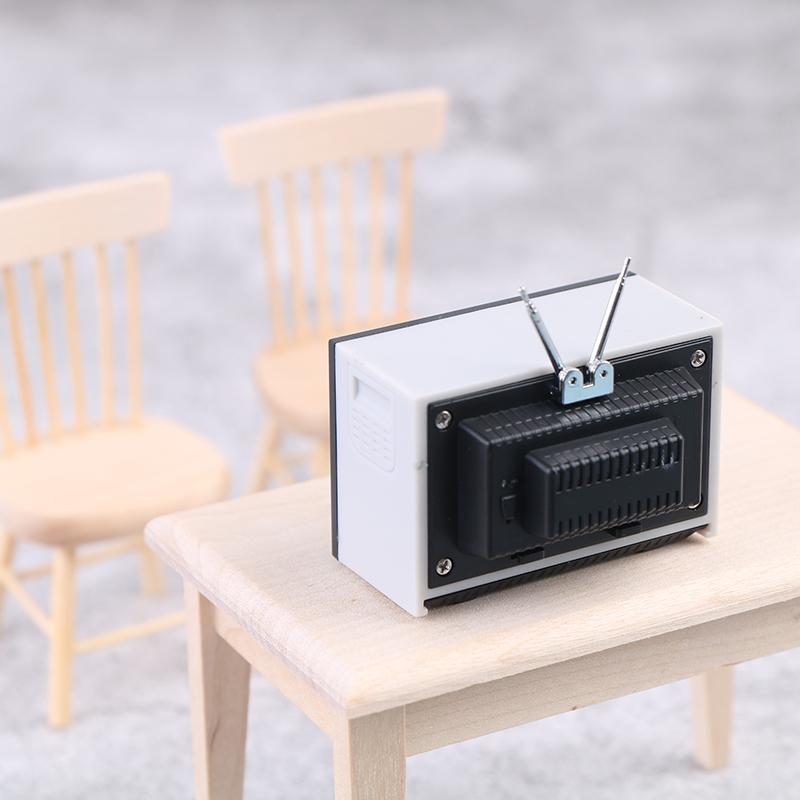 Perhiasan Miniatur, Mainan TV Retro Mini, Sesuai untuk Rumah - TikTok ...