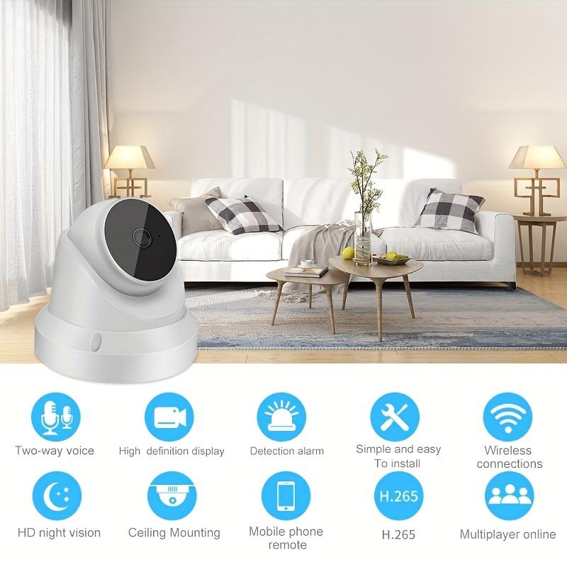 3MP HD WiFi IP Camera - V380 Pro App, Night Vision, Indoor Ceiling ...