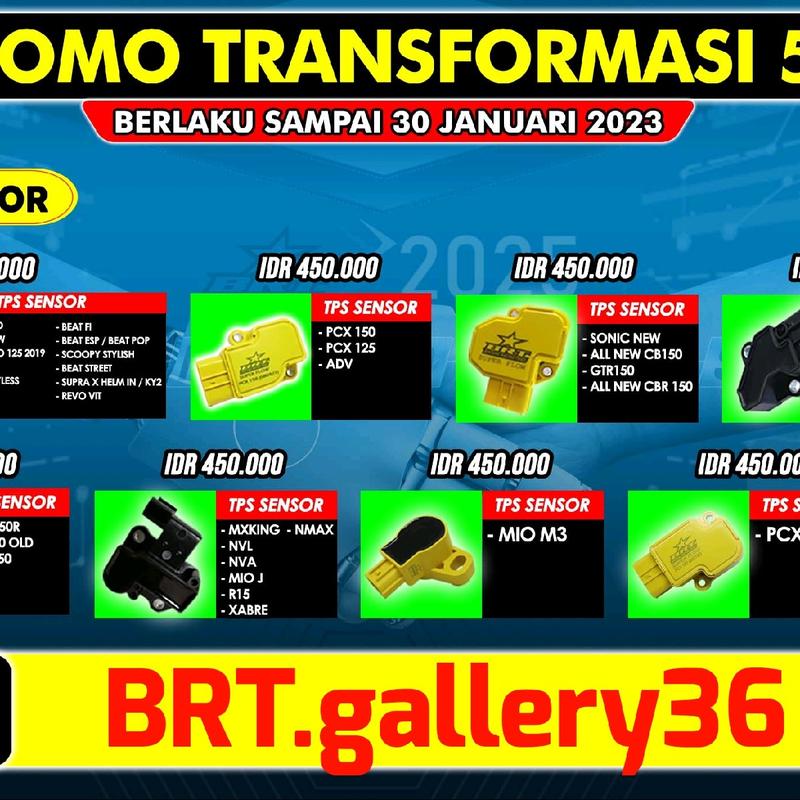 SENSOR TPS BRT SEMUA MOTOR CRF WR SONIC VARIO BEAT GENIO NMA - Shop ...