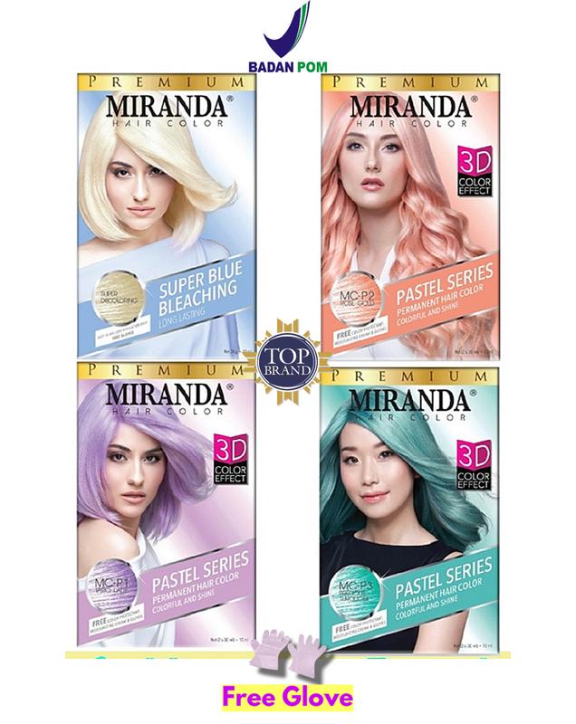 Miranda Hair Color Pastel Series Cat / Pewarna Rambut 30ml - Shop ...