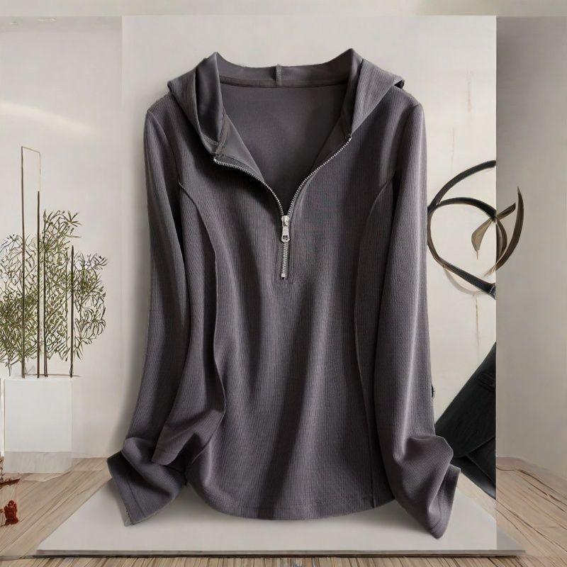【45-150KG】Women's Oversized Autumn New Long Sleeve Hooded Sweatshirt ...