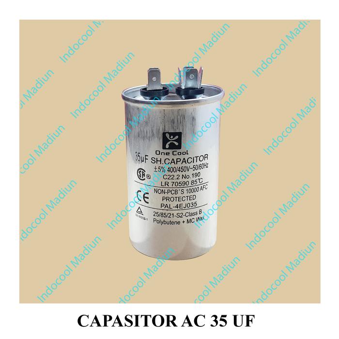 Jual Kondensator/Capasitor Running AC Single 35uf - Kota Madiun ...