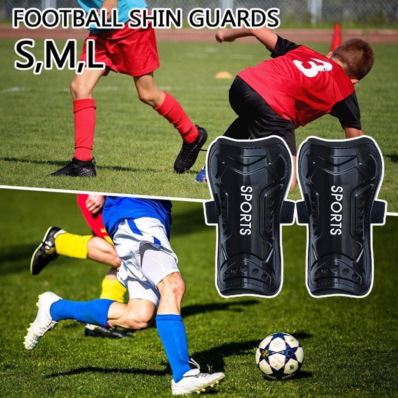 1 Pair Shin Pads Kids Adults Football Soccer Shin Pads Guard - TikTok ...