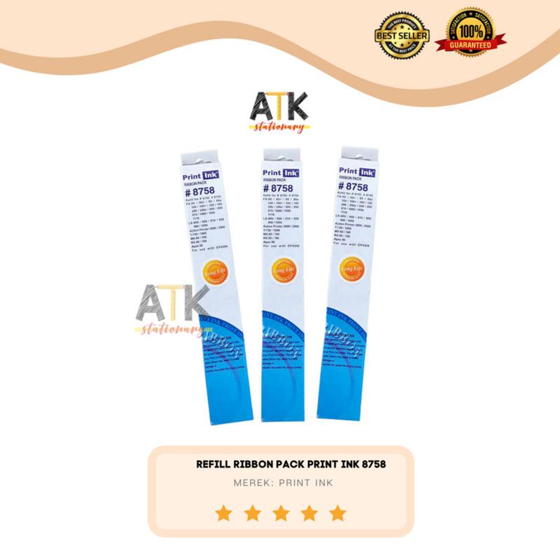 Print Ink Ribbon Pack LX-300 #8758 atk - Shop | Tokopedia