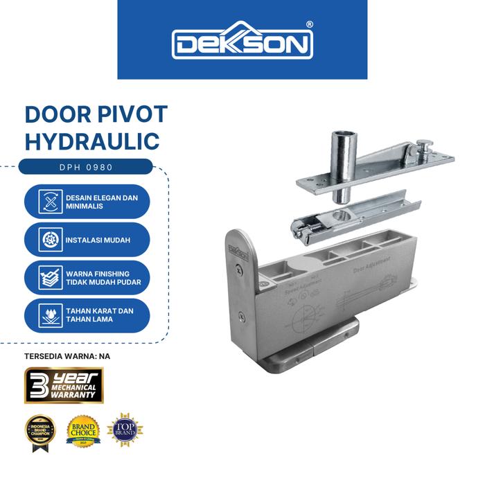Promo DEKKSON Engsel Pivot Door Pivot Hydraulic DPH 0980 Cicil 0% 3x ...