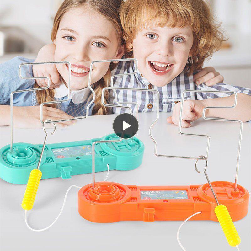 Children's collision electric shock toy maze game puzzle concentration ...