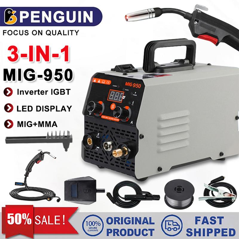 MIG-950 Welding Machine Portable Home MIG/MMA/TIG 3IN1 Heavy - TikTok ...