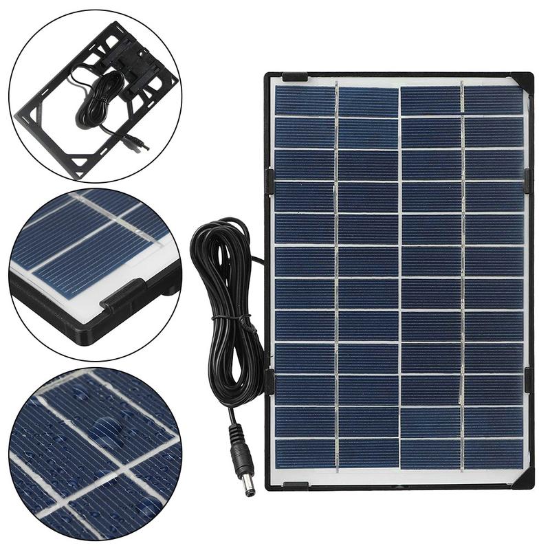 READY STOCK 15W 12V Solar Panel Polycrystalline Solar Charger - TikTok ...