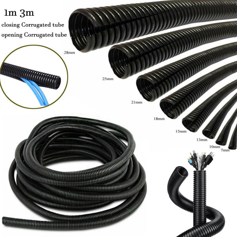 Paip tiub beralun penebat, wayar PP, lengan kabel, penutup saluran ...