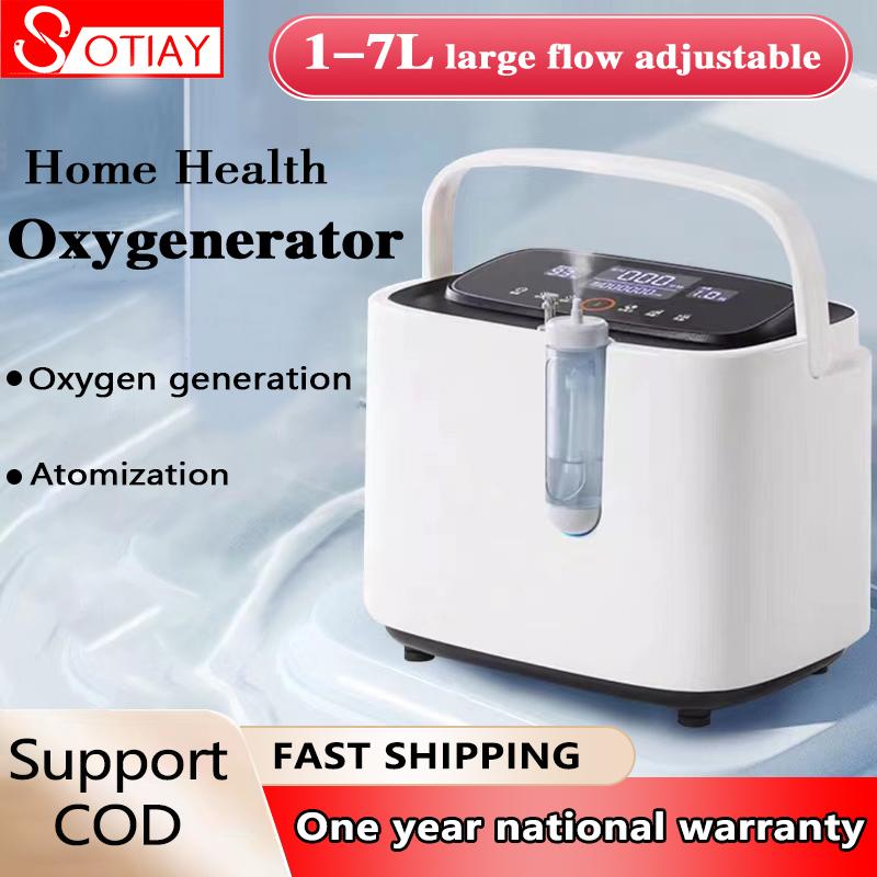 1~7L Ultra-Transportable Oxygen Concentrator Compact Touchscreen ...