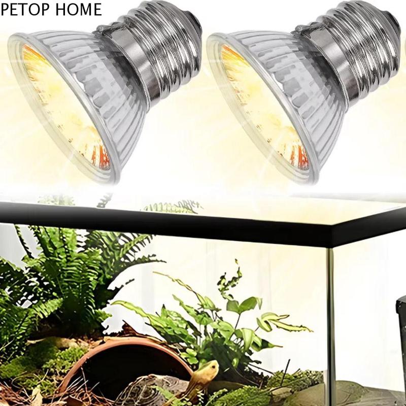 PETOP HOME Lamp Spot LED Reptile Light Bulb UVA UVB E27 Terrarium ...