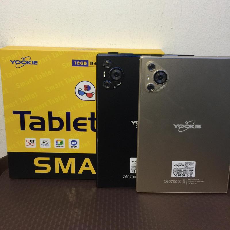 YOOKIE SMART TABLET HOT 5G 12GB + 512GB MEMORY ANDROID 13 DUALSIMCARD ...